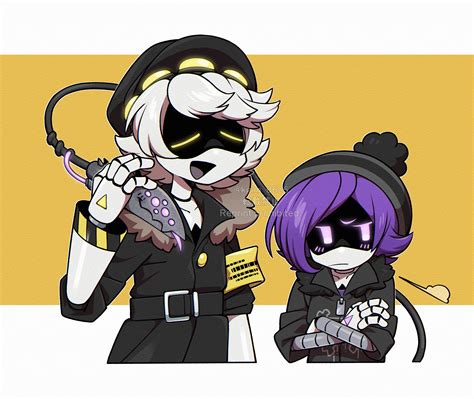 N And Uzi Murder Drones Drawn By Kageimo Danbooru