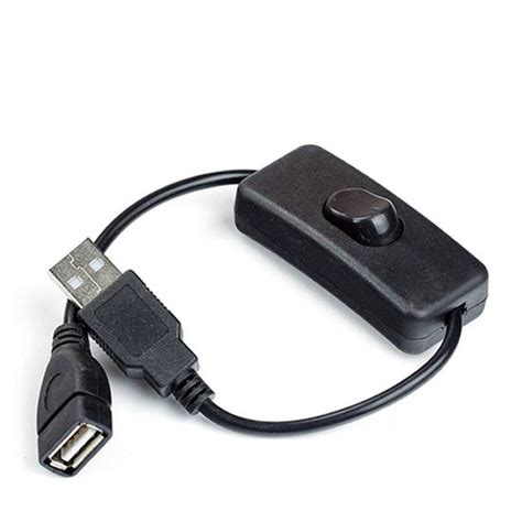 USB A Verlengkabel Met Aan Uit Schakelaar USB A Vrouw Man Kabel Decibelmeterstore Nl
