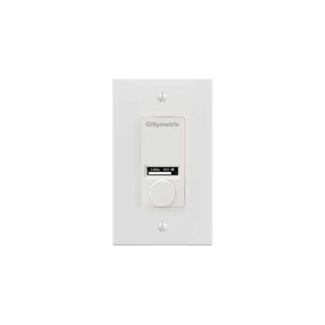 Symetrix W1 Standard Ip Remote With Push Button Rotary Encoder And Oled