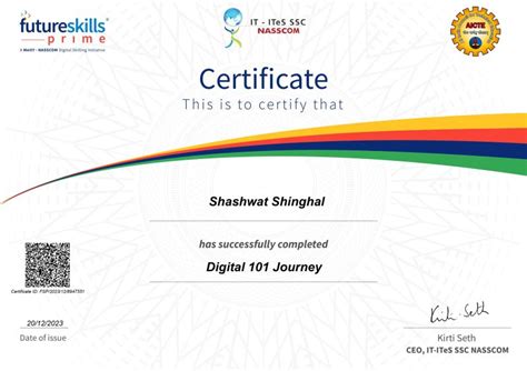 Shashwat Shinghal On Linkedin Digitalskills Continuouslearning