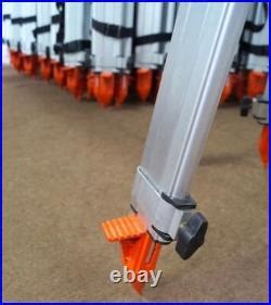 Heavy Aluminum Tripod For Leica Sokkia Topcon Total Station Auto Level