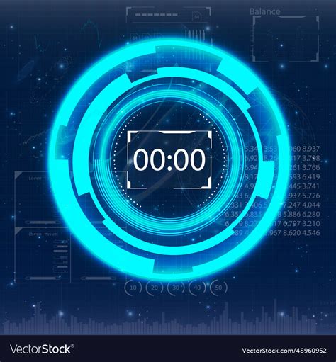 Market Data Visualization Royalty Free Vector Image