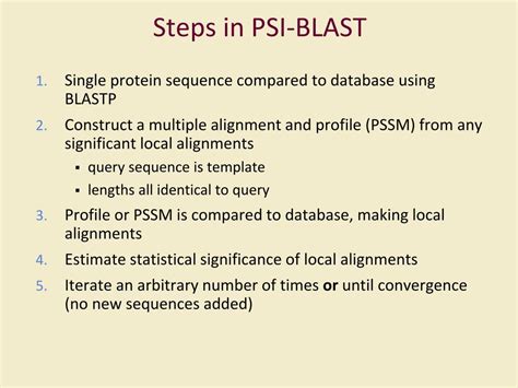 ppt multiple sequence alignments advanced blast searches powerpoint