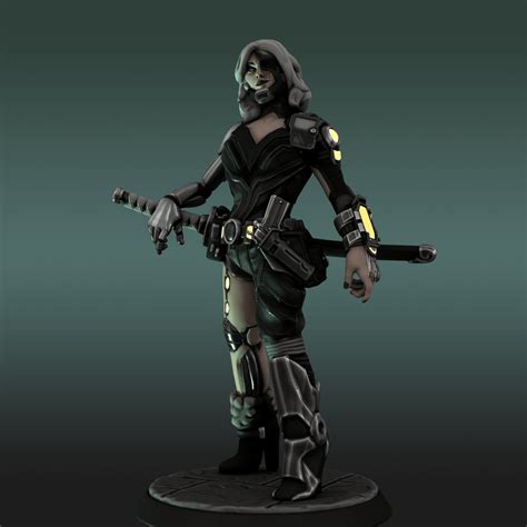 Alina Fergman Former Corpo Assassin Turned Merc Rheroforgeminis