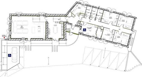 Plan Maison Contemporaine Plain Pied 5 Chambres Ventana Blog