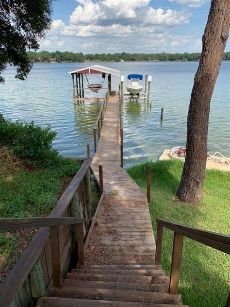 10x10 Deck With Shoreline Dock And Seawall Solutions Llc