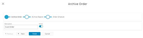 Data Archive Orders Technical Documentation For Ifs Cloud