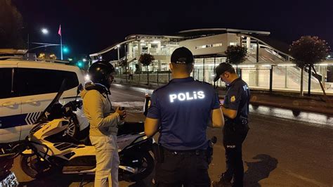 İstanbul da motosiklet sürücülerine denetim