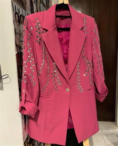 Pin By Rl On Clothes Clothes Indian Outfit Pink Blazer