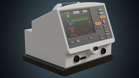 Defibrillator 2 Basic 3d Model By Weeray