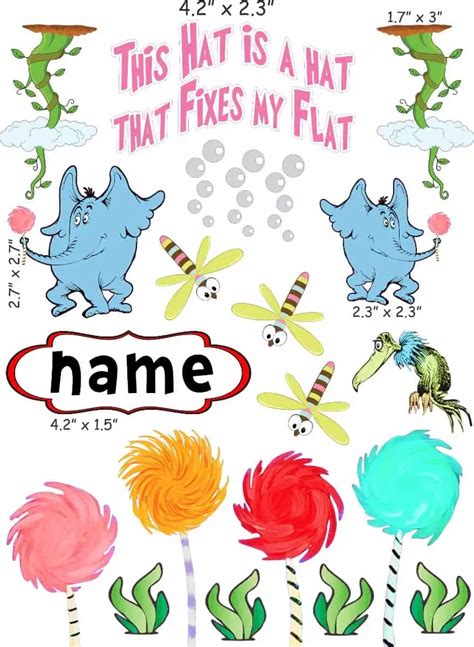 Horton Cranial Band Stickers Bling Your Band
