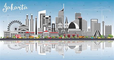 Jakarta Indonesia Skyline