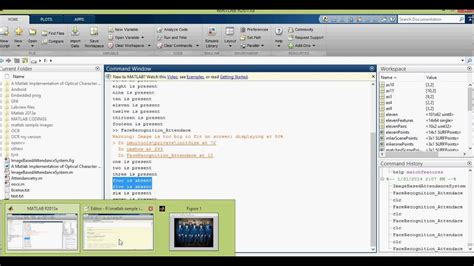 Automatic Attendance Based On Face Recognition In Matlab Youtube
