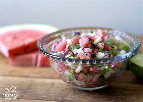 Melon Salsa Kims Healthy Eats