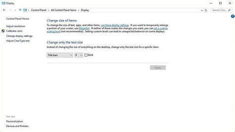 Why Is The Change Only Text Size Greyed Out Windows Forums