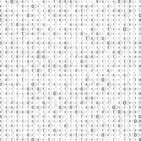 Matrice Flux De Code Binaire Numéros Sur Lécran Le Concept De Codage Un Zéro Vecteur Premium