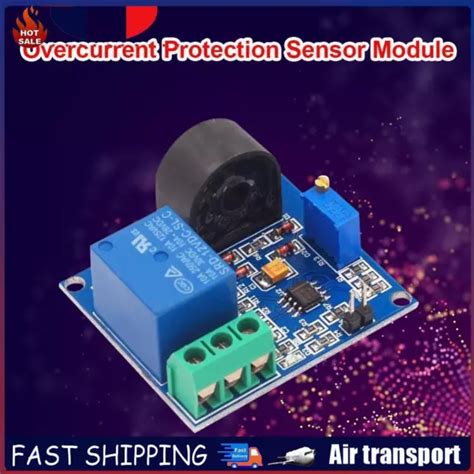 Current Detection Sensor Module 5a Relay Overcurrent Over Current Protection Fr Eur 4 91