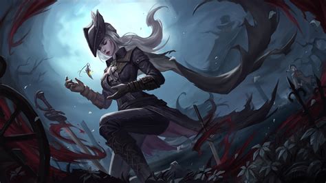 Обои на рабочий стол: Кровавый, Видеоигры, Леди Мария (Bloodborne ...