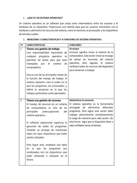 Que Es Un Sistema Operativo Completo Pdf Sistema Operativo Kernel