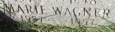 Marie Loretta Wagner 1957 1957 Find A Grave Memorial