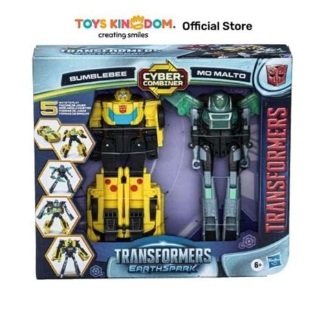 Jual Transformers Earth Spark Cyber Combiner Bumblebee Mo Malto Di