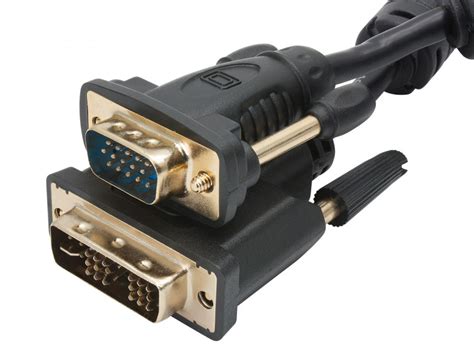 10m Dvi A Male To Vga Male Cable Free Shipping