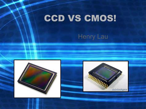 Ccd Vs Cmos Ppt