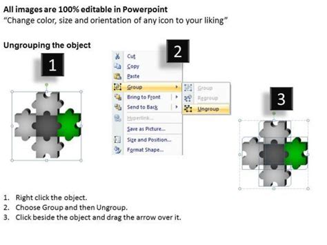 PowerPoint Designs Editable Puzzle Pieces Ppt Theme