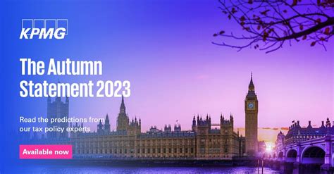 Kpmg Uk On Linkedin Autumn Statement Autumn Is The Mellow Time”