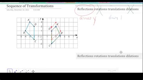 Sequence Of Transformations Worksheets Library