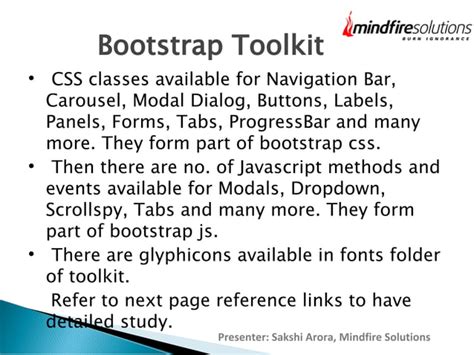 Twitter Bootstrap Ppt