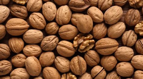 Walnut Texture Seamless Pattern Background Tree Design Wood