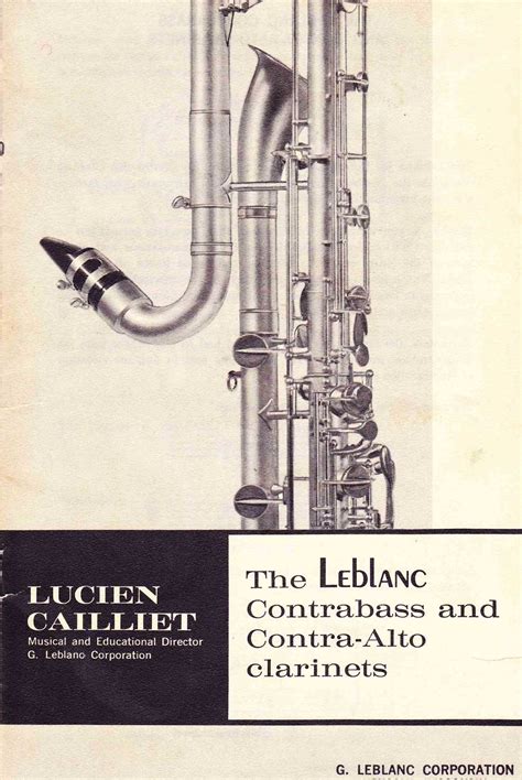 The Correct Way To Play Contrabass Clarinet