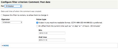 Datetime Filtering Comment By Date Range In Views Drupal Answers