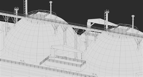 Hd Lng Gas Tanker Model TurboSquid 1157480