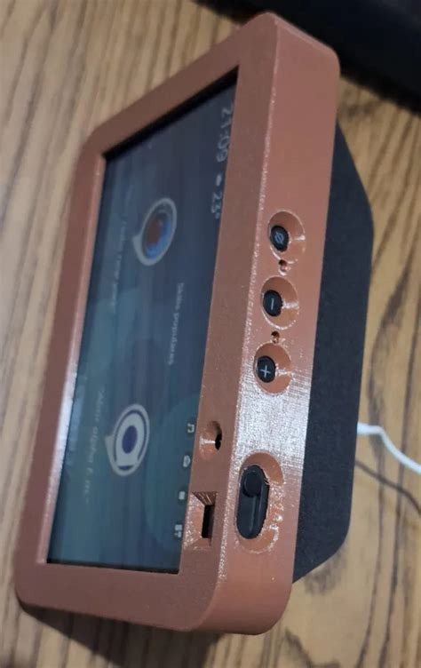 Front Plate For Echo Show 8 Gen 2 By Marcelo Inoue Download Free Stl Model