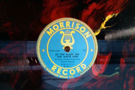 Morrie Morrison Western Rangers It Can Be Done By The Black Sea The White Rose Marbled