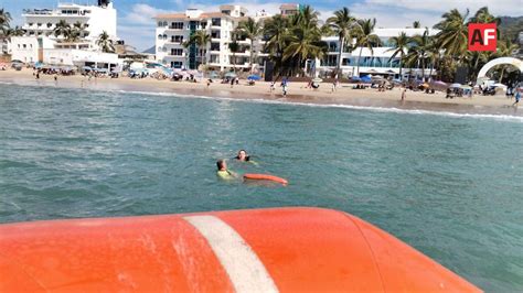 PC Jalisco realiza búsqueda de persona en playa Camarones de Puerto