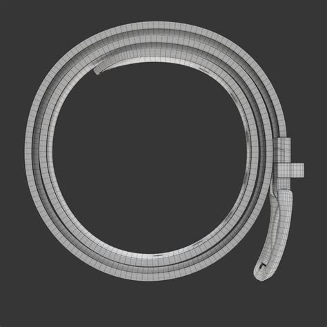 Leather Belt 3d Model 15 Fbx Obj Blend Free3d