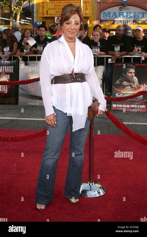 Leah Remini At The War Of The Worlds Fan Screening Held At Graumans