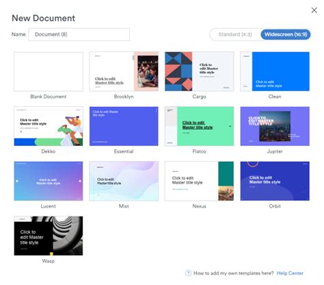 How To Create A New Document In Displayr Displayr Help