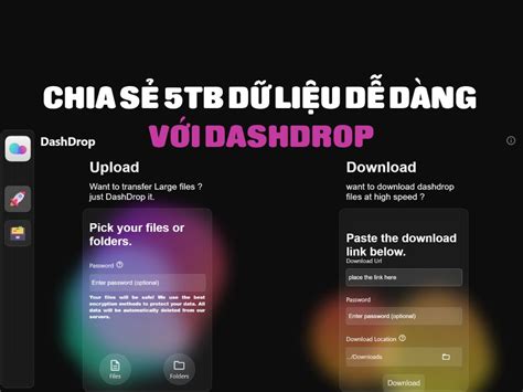 Cách chia sẻ File dung lượng lớn bằng DashDrop AnonyViet