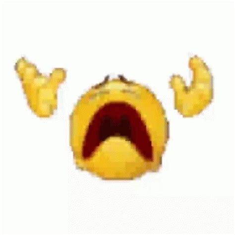Create Meme Screaming Smiley Face The Smiley Yells And Disappears