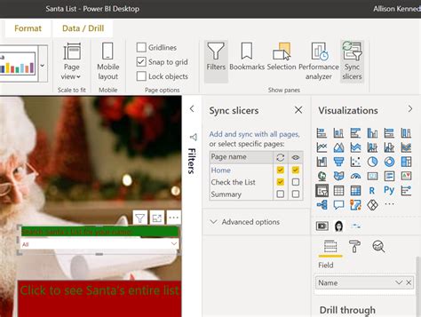 Excel With Allison Eighth Day Of Christmas Sync Slicers