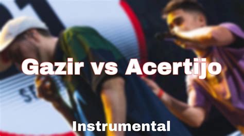 Gazir Vs Acertijo Instrumental YouTube