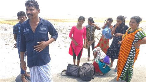 Srilanka refugees மலம இலஙக தமழரகள அகதகளக தனஷகட வரக