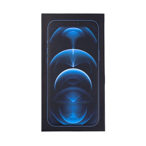 Коробка для iPhone 12 Pro Max / Коробка для айфона 12 про макс / Синий ...