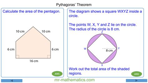 Pythagoras Theorem Mr Mathematics