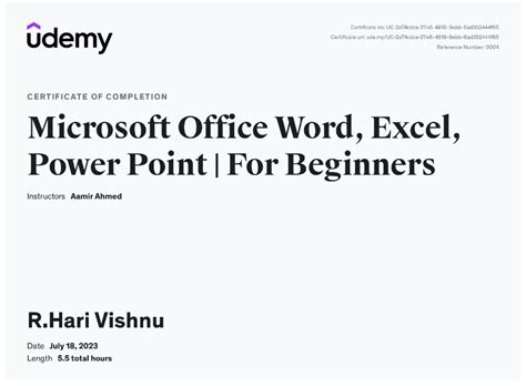 Hari Vishnu On Linkedin Udemy Udemycourse Udemycertified Learning