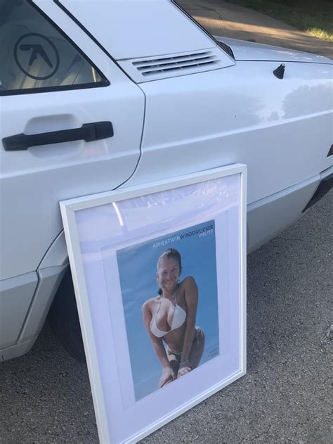 1999 Windowlicker Promotional Poster That I Got Framed Raphextwin